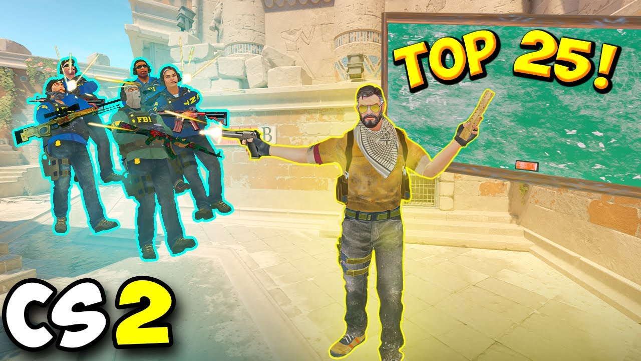 TOP 25 CS2 ACE AND CLUTCHES - CS 2 PRO HIGHLIGHTS #15 - YouTube