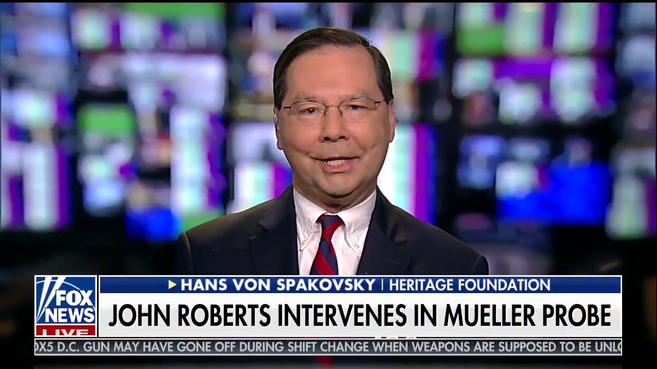 Hans von Spakovsky: This is a Question the Supreme Court has to Decide ...