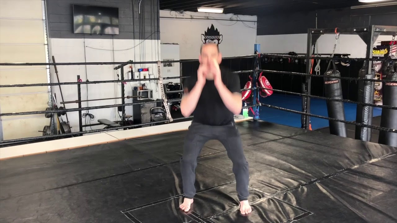 Matt Williamson giving some Fitness Kickboxing Rounds for our members ...