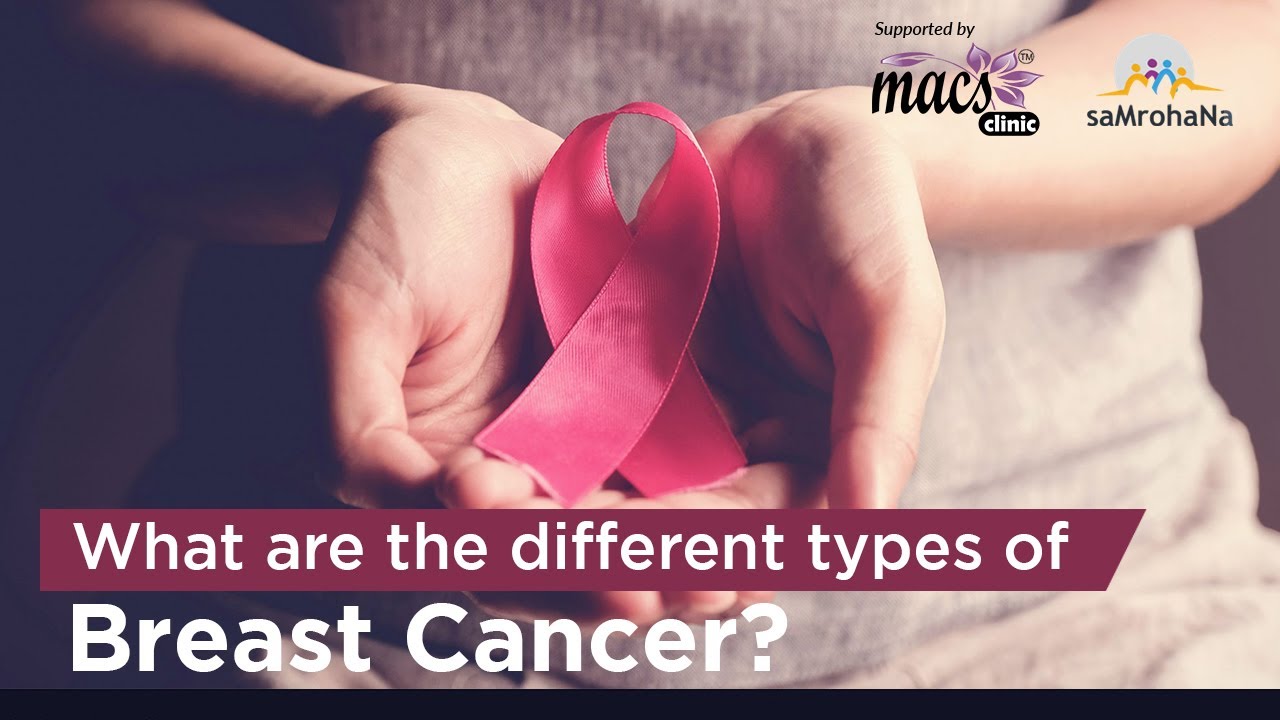 What are the different types of breast cancer? - YouTube