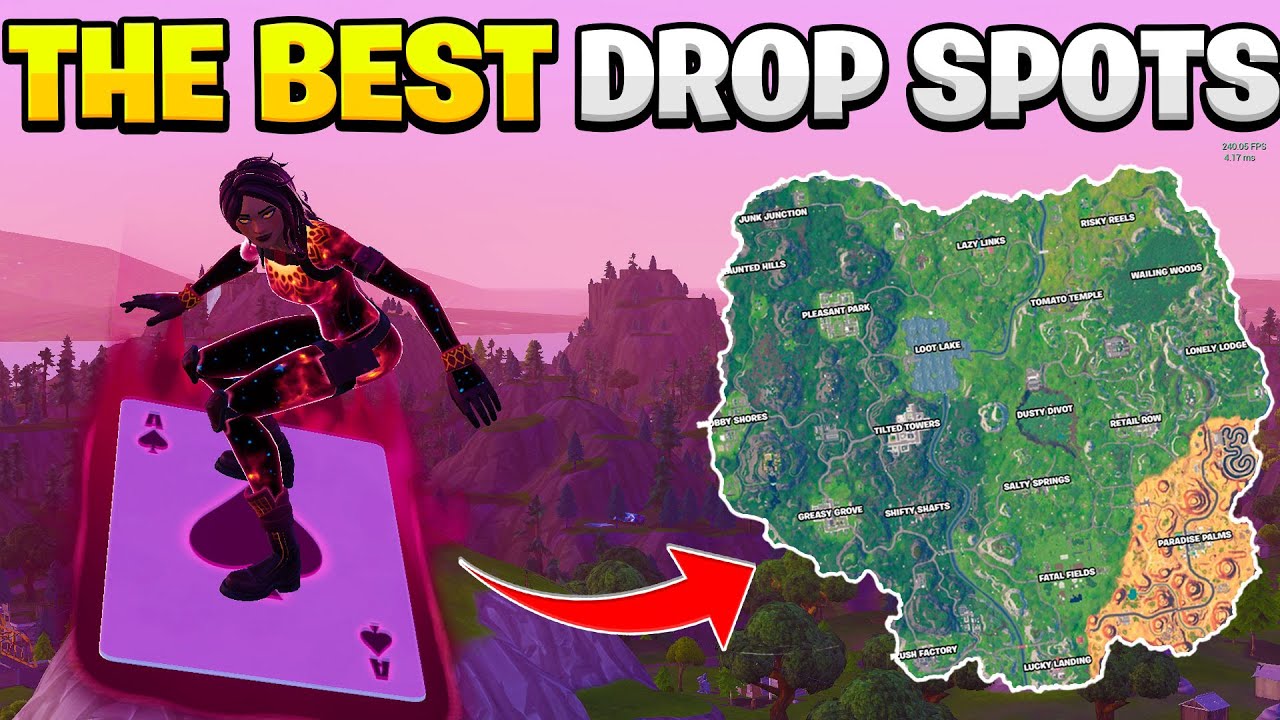 Top 5 Landing Spots in Fortnite! OG SEASON - YouTube