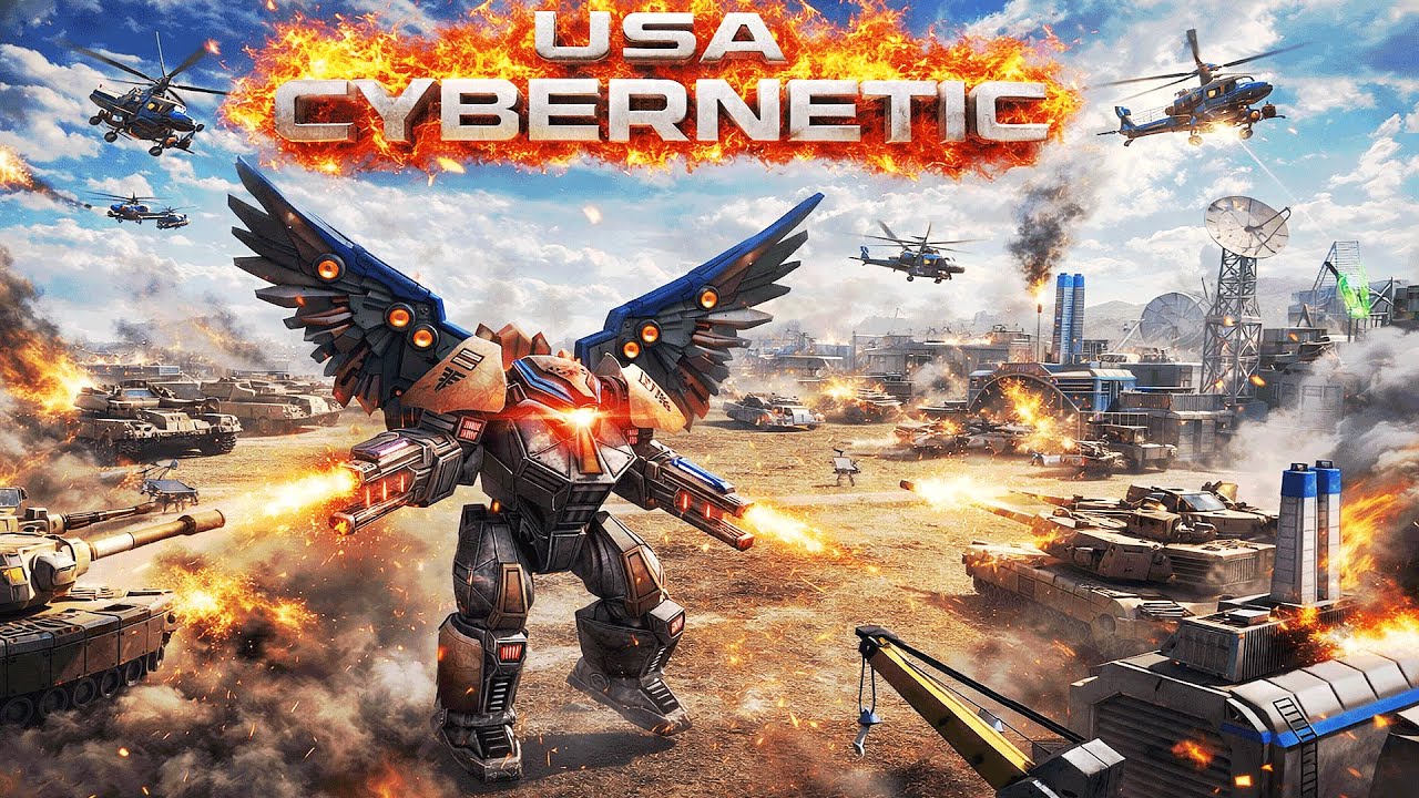 USA Cybernetic vs 2 Flame China - Command & Conquer Generals Contra X ...