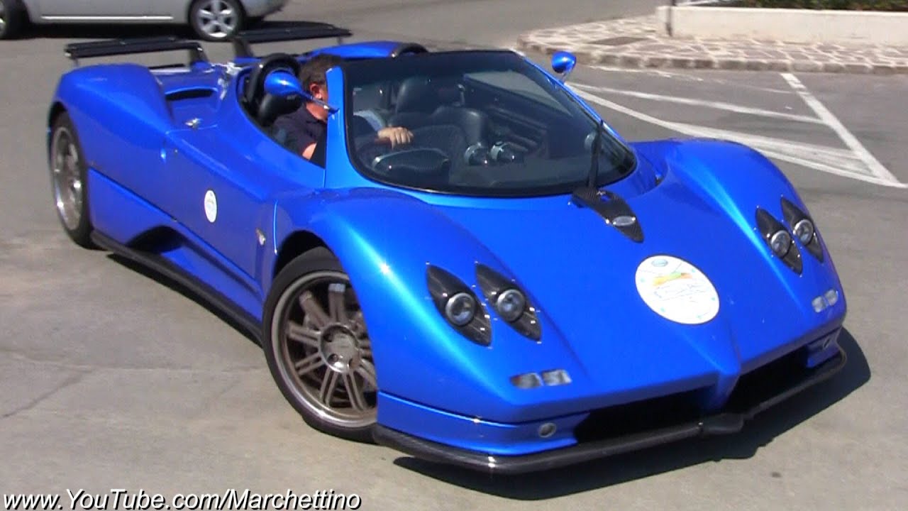 Pagani Zonda S Lovely Exhaust Sound! - YouTube