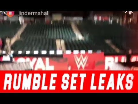 WWE ROYAL RUMBLE Entrance Ramp Leaks 2019 - Why its AWESOME ! - YouTube