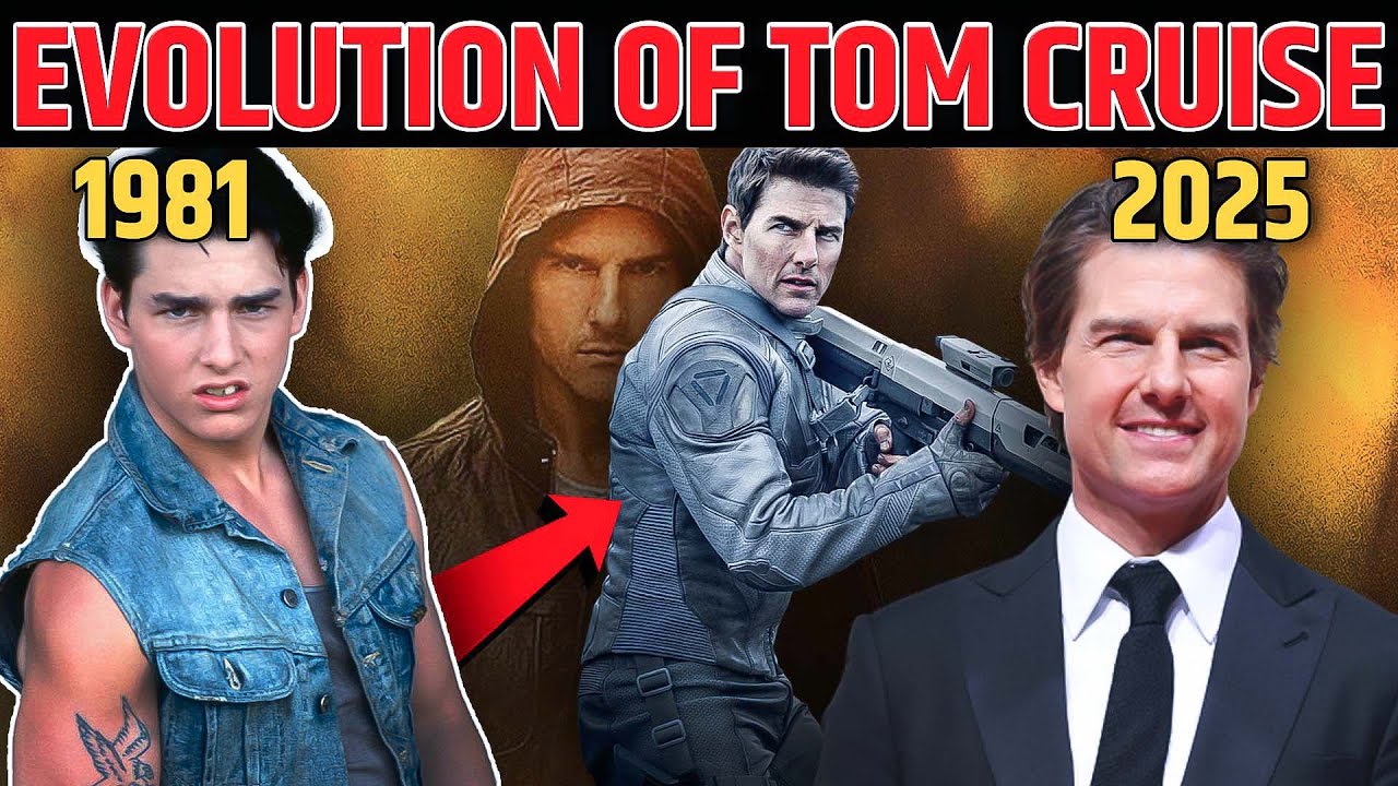 Evolution of Tom Cruise (1981 - 2025) • From "Endless Love" to "Mission ...