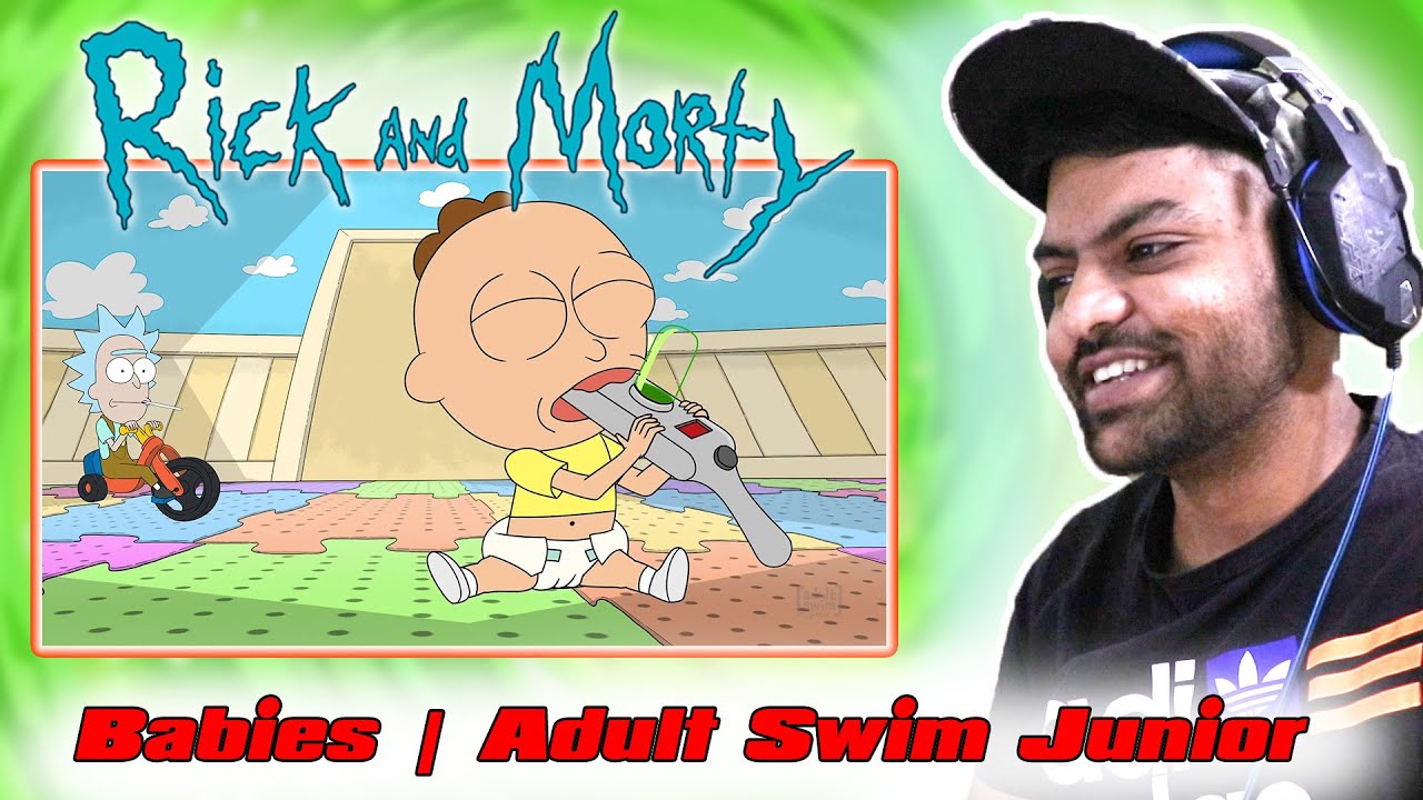 Rick and Morty Babies | Adult Swim Junior | REACTION! - YouTube