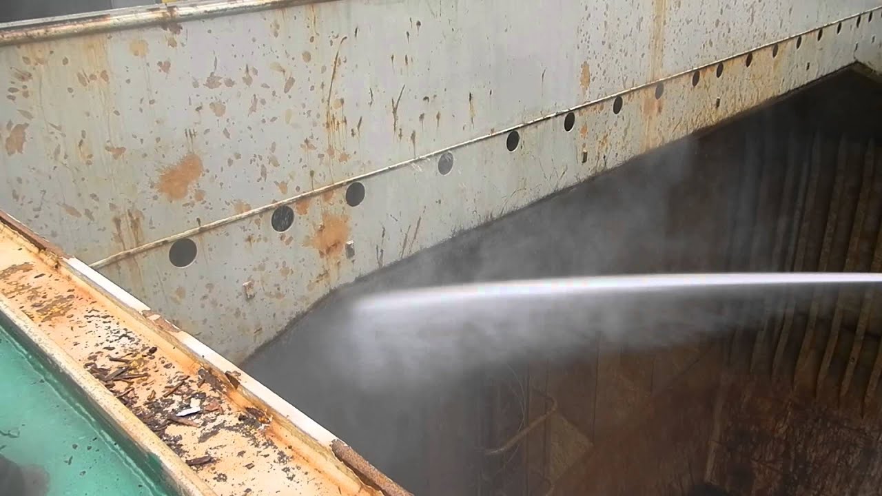 Cargo hold washing #3 - YouTube
