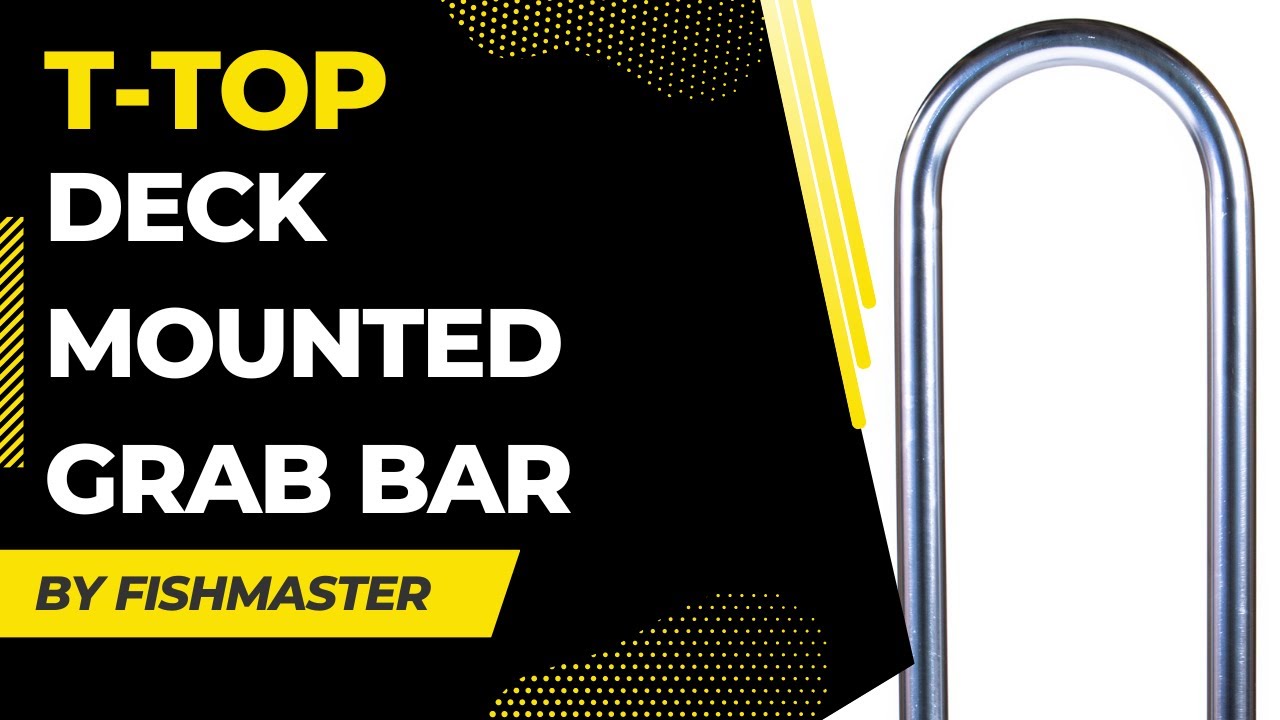 Fishmaster Deck Mounted Grab Bar - YouTube