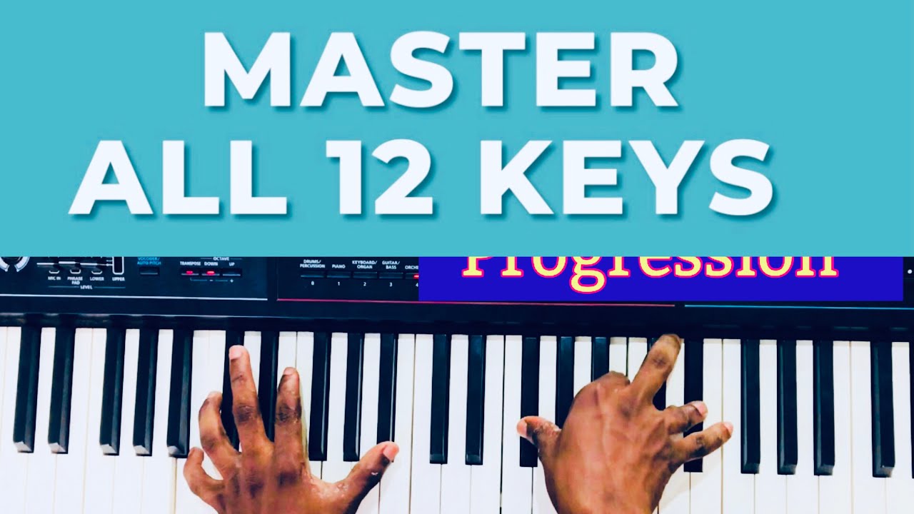 Simple Techniques To Play All 12 Keys on the Keyboard/Piano - YouTube