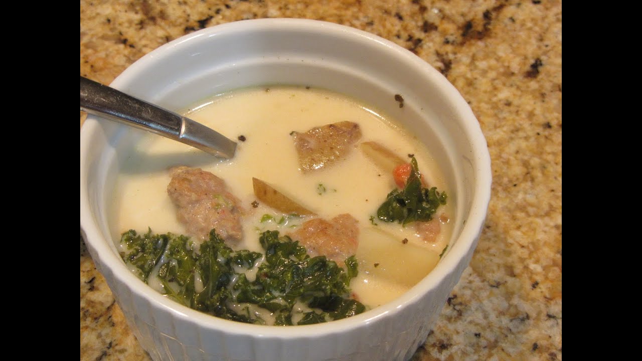 Light But Decadent Italian Soup - YouTube
