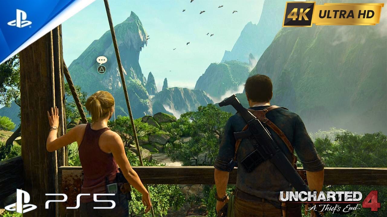(PS5) For Better or Worse- Uncharted 4 Thief's Ends Realistic immersive ...