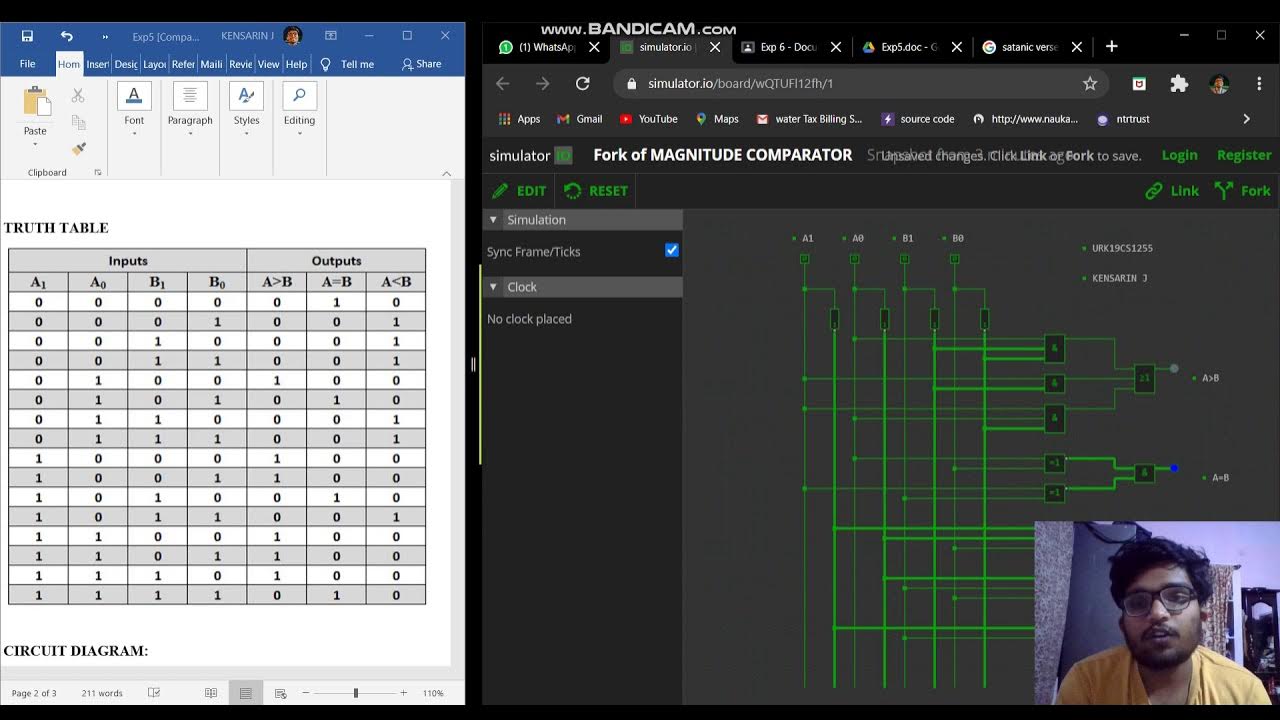 Magnitude Comparator || Digital Electronics - YouTube