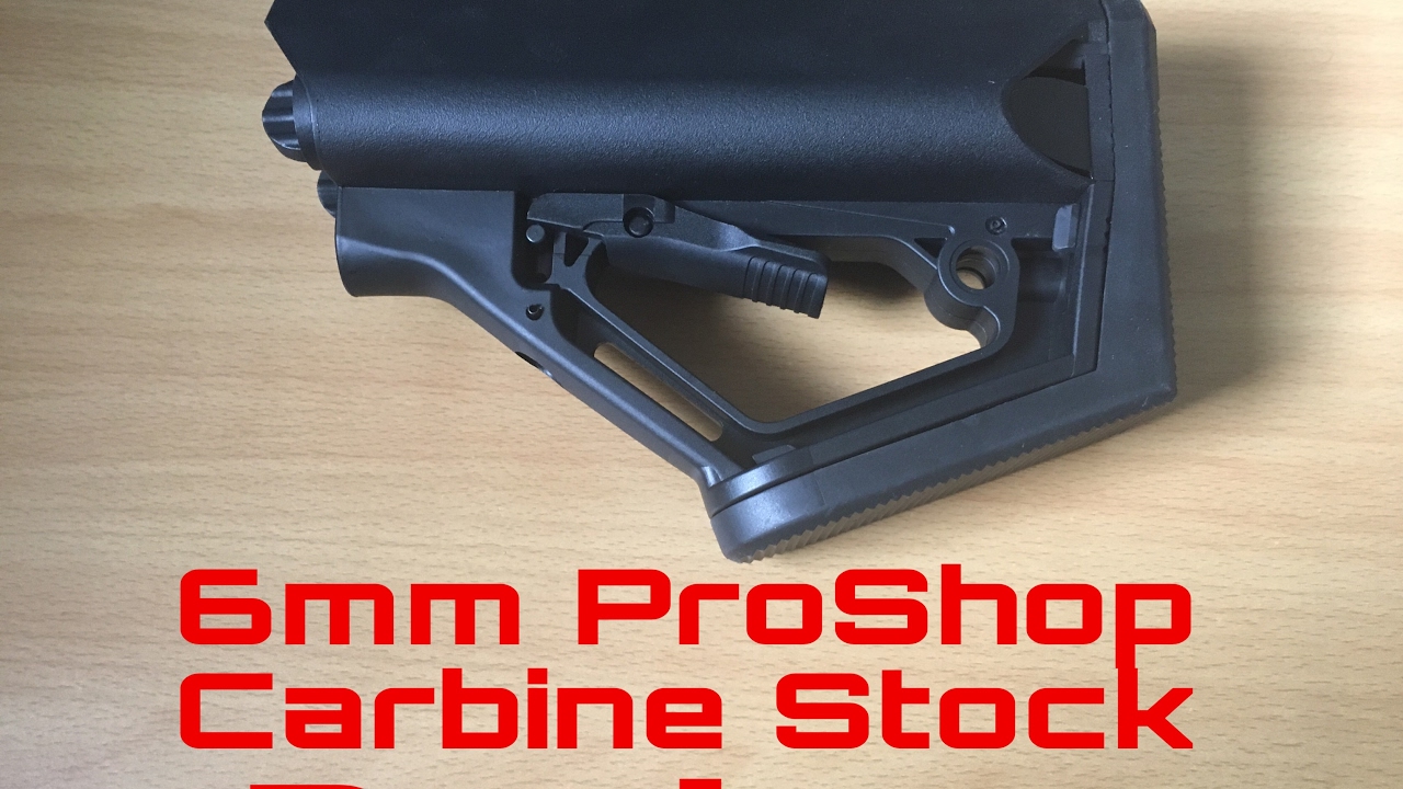 6mm ProShop CTS Carbine Stock Review - YouTube