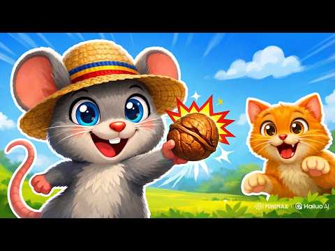 Zeki Fare 🐭 Cik Cik Cik 🐱 - Anaokulu Çocukları İçin Neşeli Şarkı - Çocuk Şarkısı