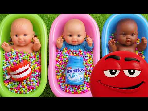 Candy Baby Bathtubs Soap Opening | Noise ASMR | Satisfying Video | ASMR No talking 🧼12