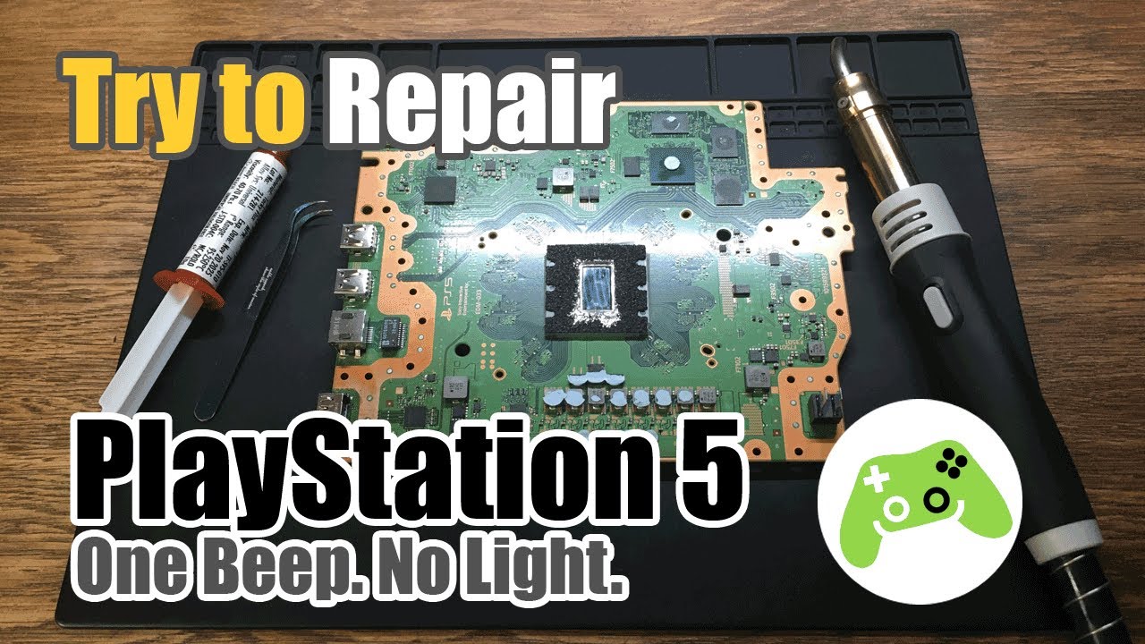 003 PS5 drop damage. One beep. No lights. - YouTube