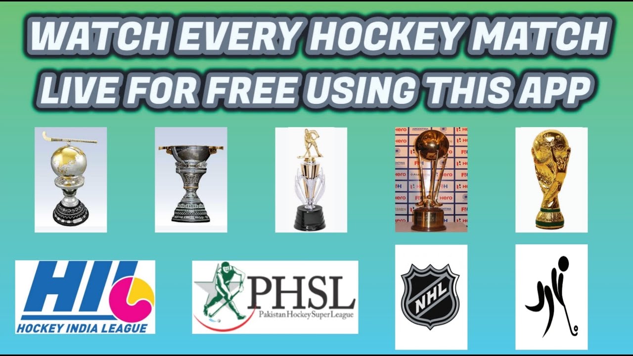 How To Watch Live Hockey For Free | Best App To Watch Hockey Live - YouTube