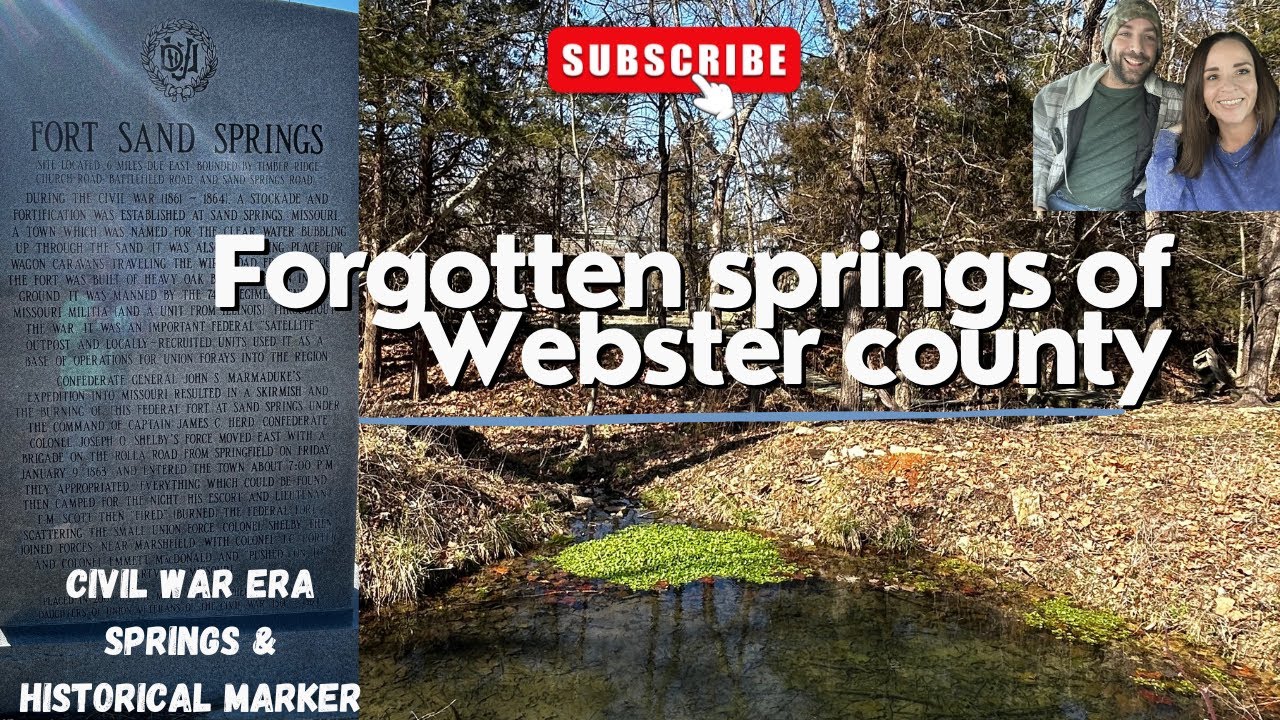 Explore the forgotten Civil War Era springs in Webster County! - YouTube