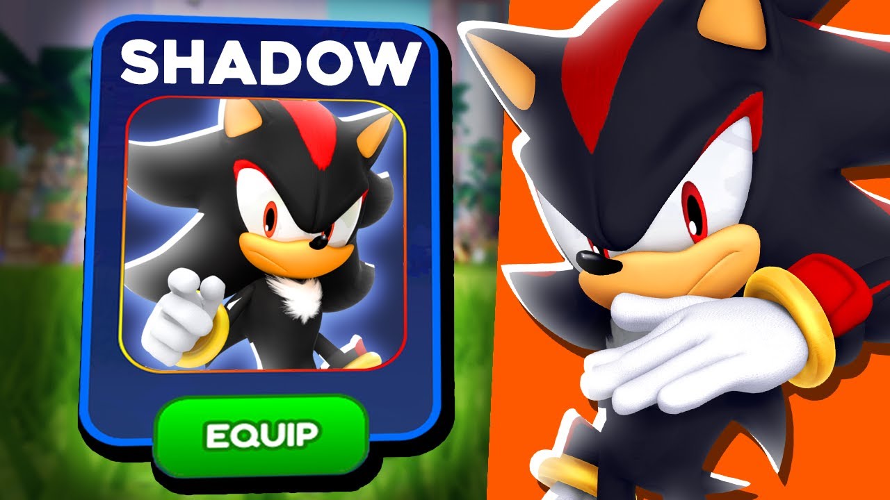 LANÇAMENTO da NOVA SKIN do SHADOW SONIC no SONIC SPEED SIMULATOR! (DATA ...
