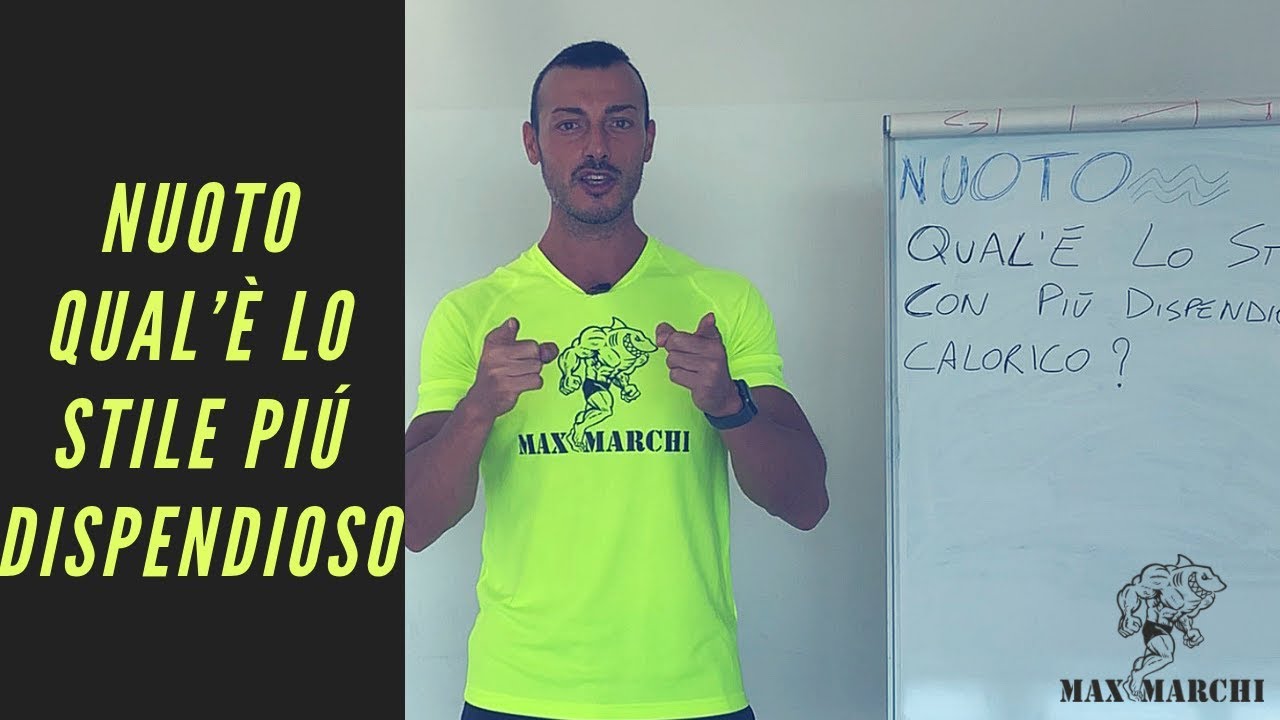 NUOTO QUALE E' LO STILE PIU DISPENDIOSO - YouTube