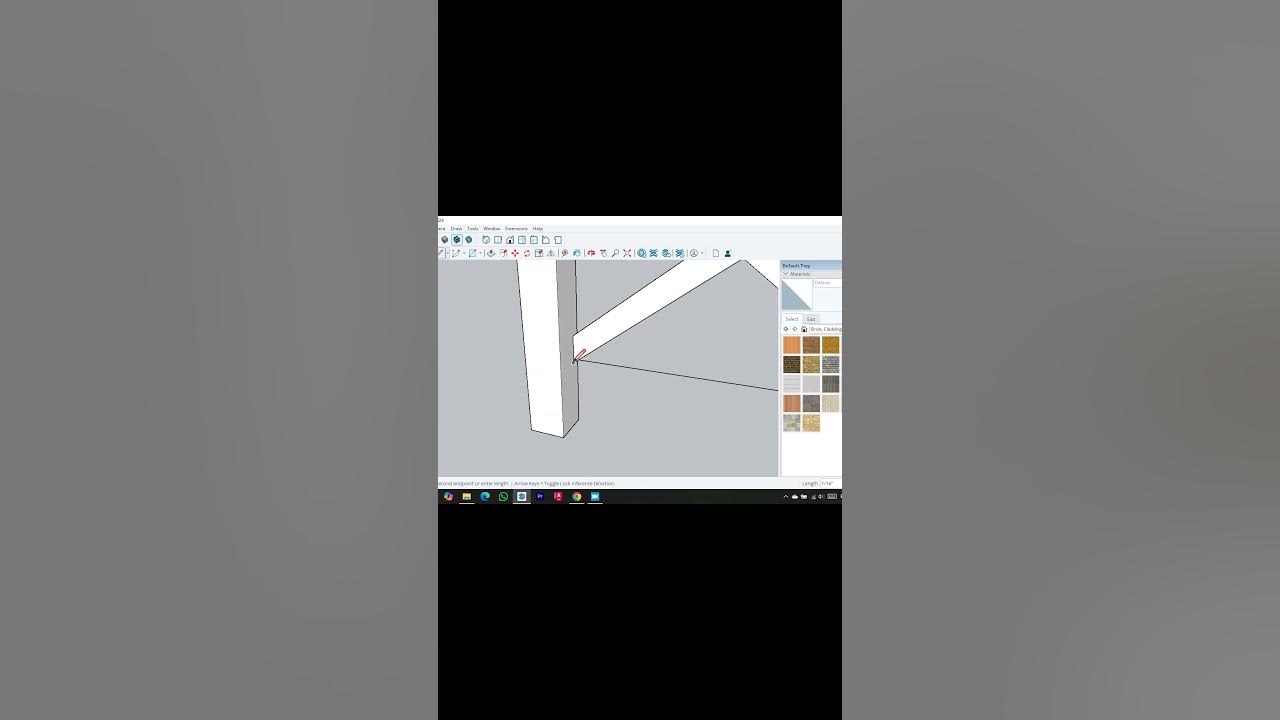 How to Make a Simple Table in SketchUp – Quick Tutorial #SketchUp #3DModeling #SketchUpTutorial ...