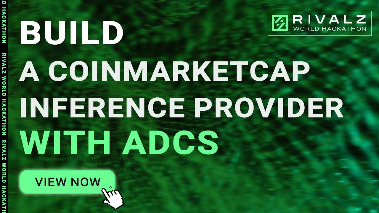 Build a Coinmarketcap inference provider with ADCS | World Rivalz Hackathon - YouTube