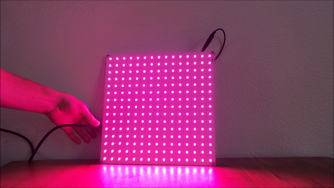 LED Groeipaneel - 40 watt (DIY) / Full Spectrum - YouTube