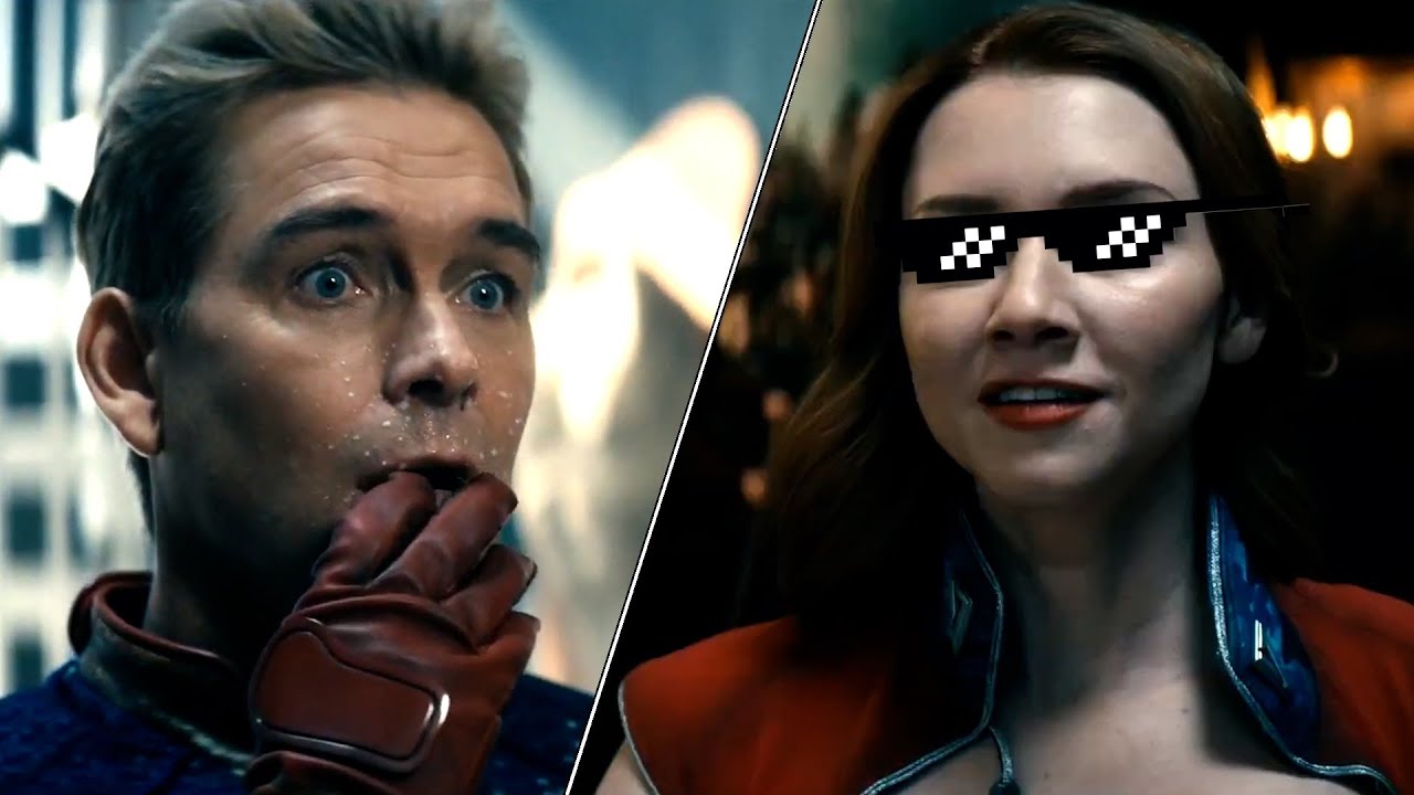 Firecracker wins Homelander over - YouTube