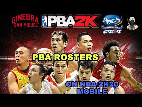 PBA ON NBA 2K20 MOBILE - YouTube