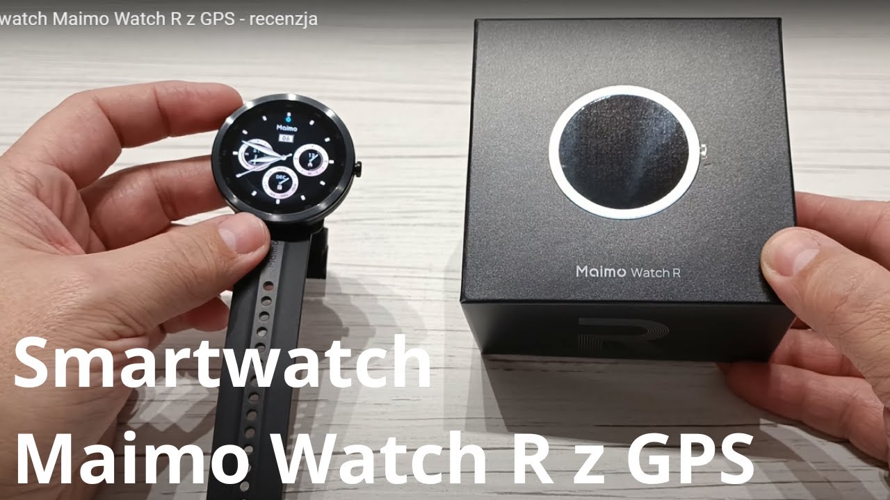 Smartwatch Maimo Watch R z GPS - recenzja - YouTube