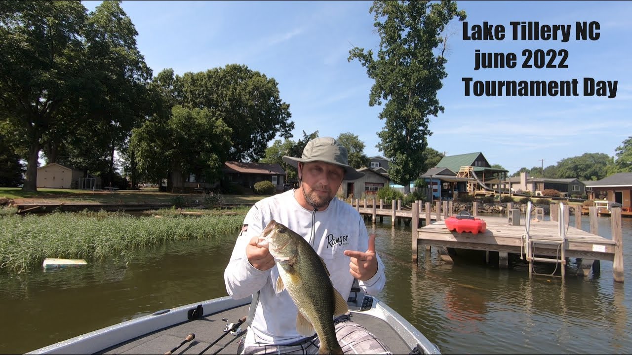 Lake Tillery NC June 2022 tournament day - YouTube