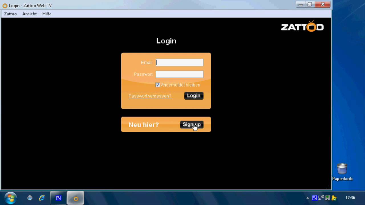 Zattoo - Fernsehen im Internet ! - YouTube