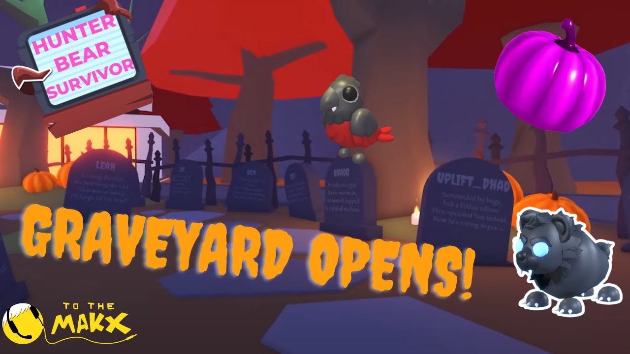 👻GRAVEYARD OPENS! 👻NEW WHERE BEAR MINIGAME 🐻Halloween Update Week 2 in ...