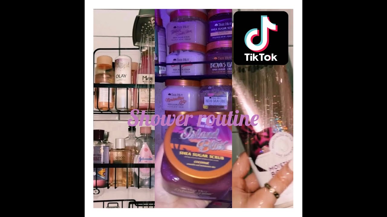 Realistic shower routine Tik Tok’s - YouTube