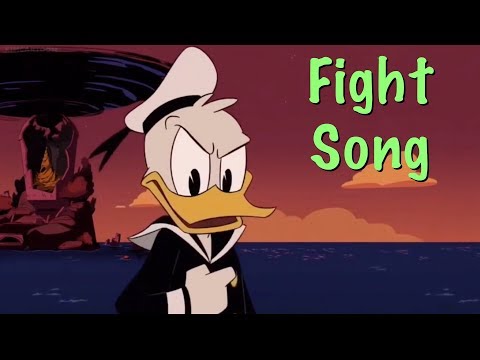 Mariposasky — Donald Duck - DuckTales - Fight Song - Rachel...