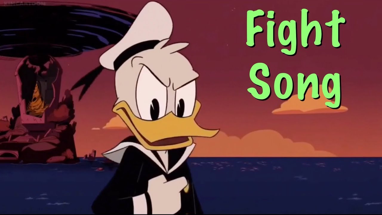 Donald Duck - DuckTales - Fight Song - Rachel Plattern (REQUESTED VID ...