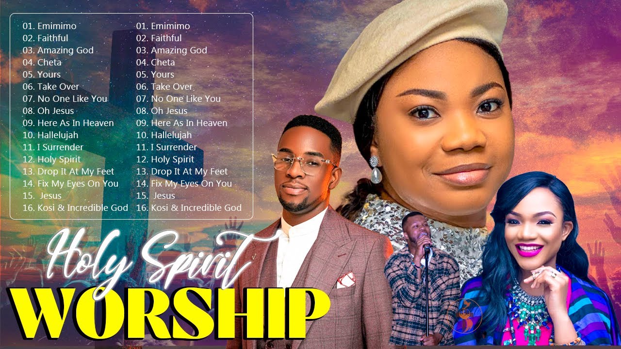 HOLY SPIRIT WORSHIP SONGS MIX 2023 🙏 Mercy Chinwo, Minister GUC, ADA ...