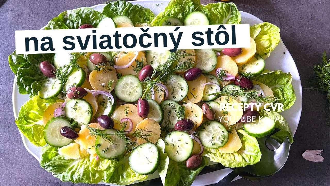 Stredomorský zemiakový šalát + Tajomstvo sladkej cibule bez horkosti ...