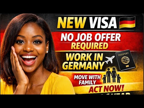 Germany Opened a NEW Visa Pathway | Opportunity Card Explained (Work ...