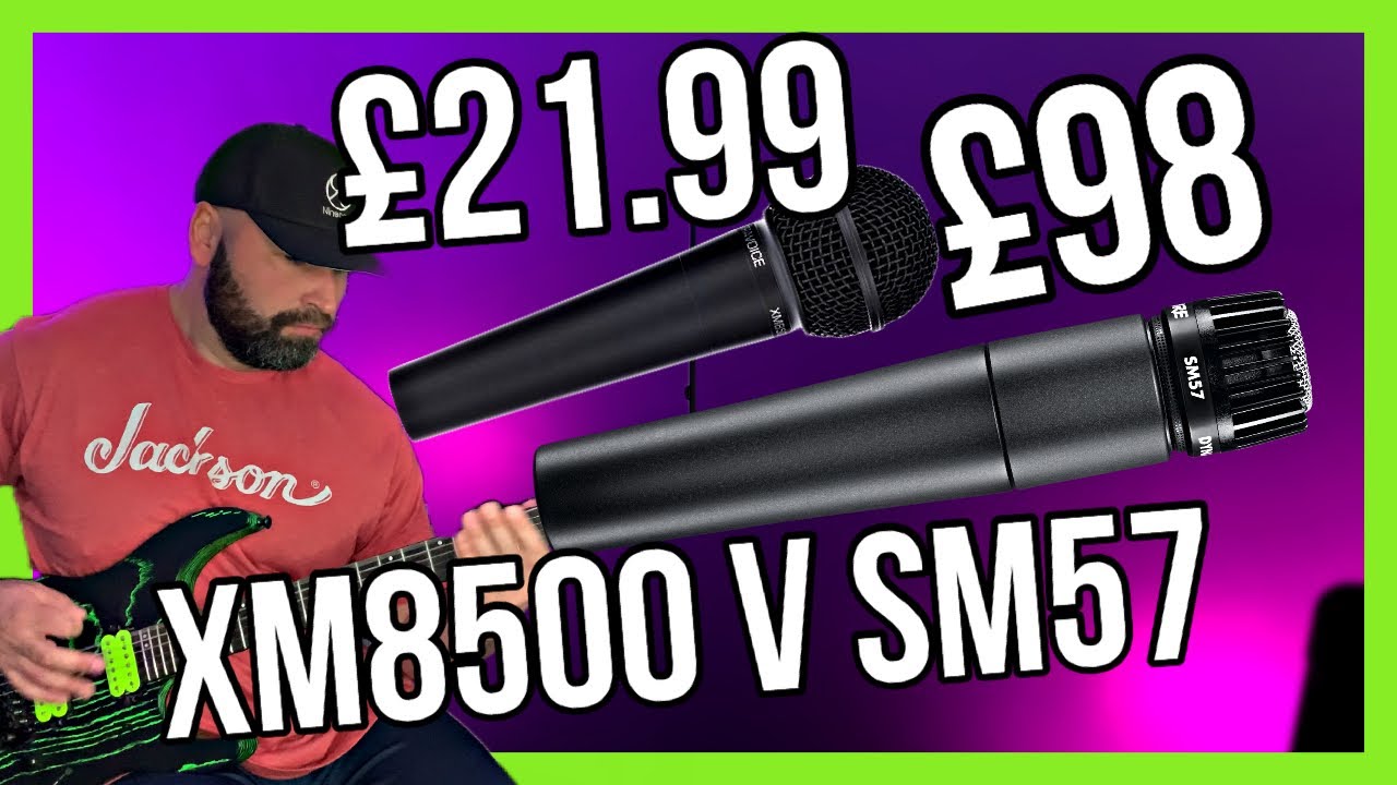 SHURE SM57 V BEHRINGER XM8500 ULTRAVOICE ,SM58 COPY? - YouTube