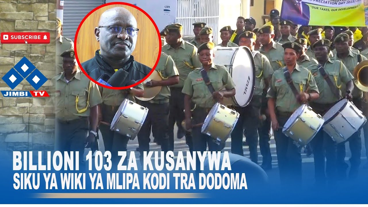 🔵BILIONI 103 ZAKUSANYWA/MAADHIMISHO SIKU YA WIKI YA MLIPA KODI TRA ...