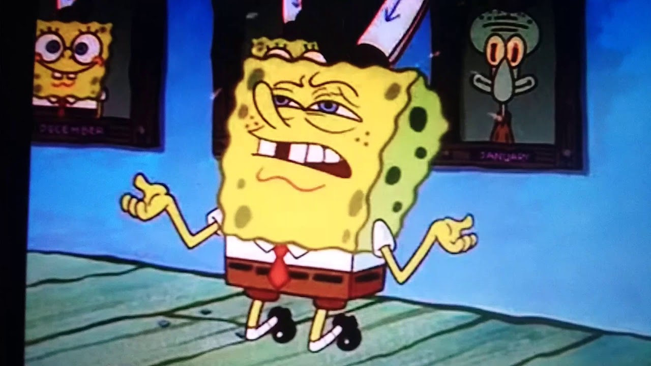 Spongebob Nooo cries squidward laughing. - YouTube