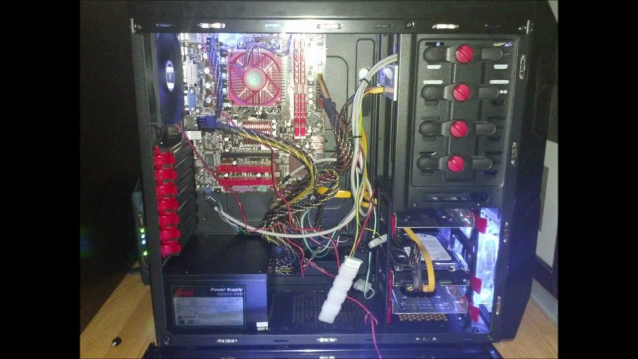 AMD FX-4100 3.6 GHz Zambezi Build - YouTube