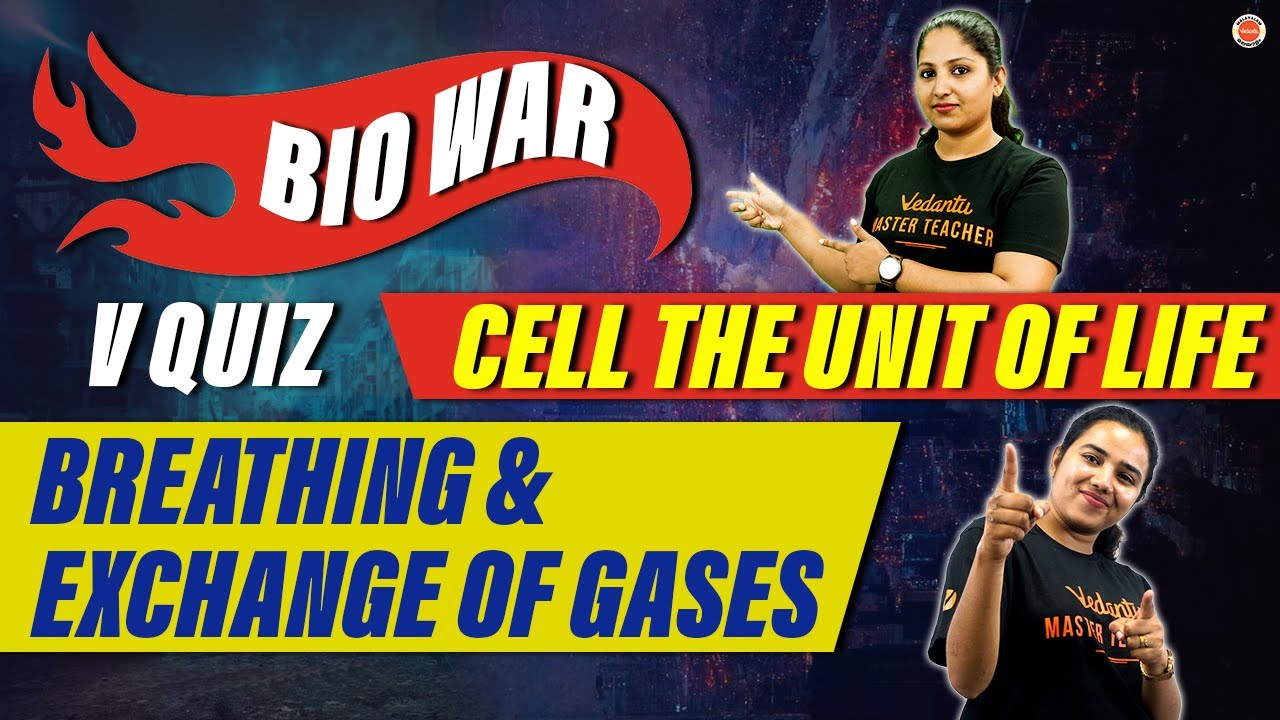 Biowar⚡ Plus One - Botany v/s Zoology | Breathing and Exchange of Gases ...