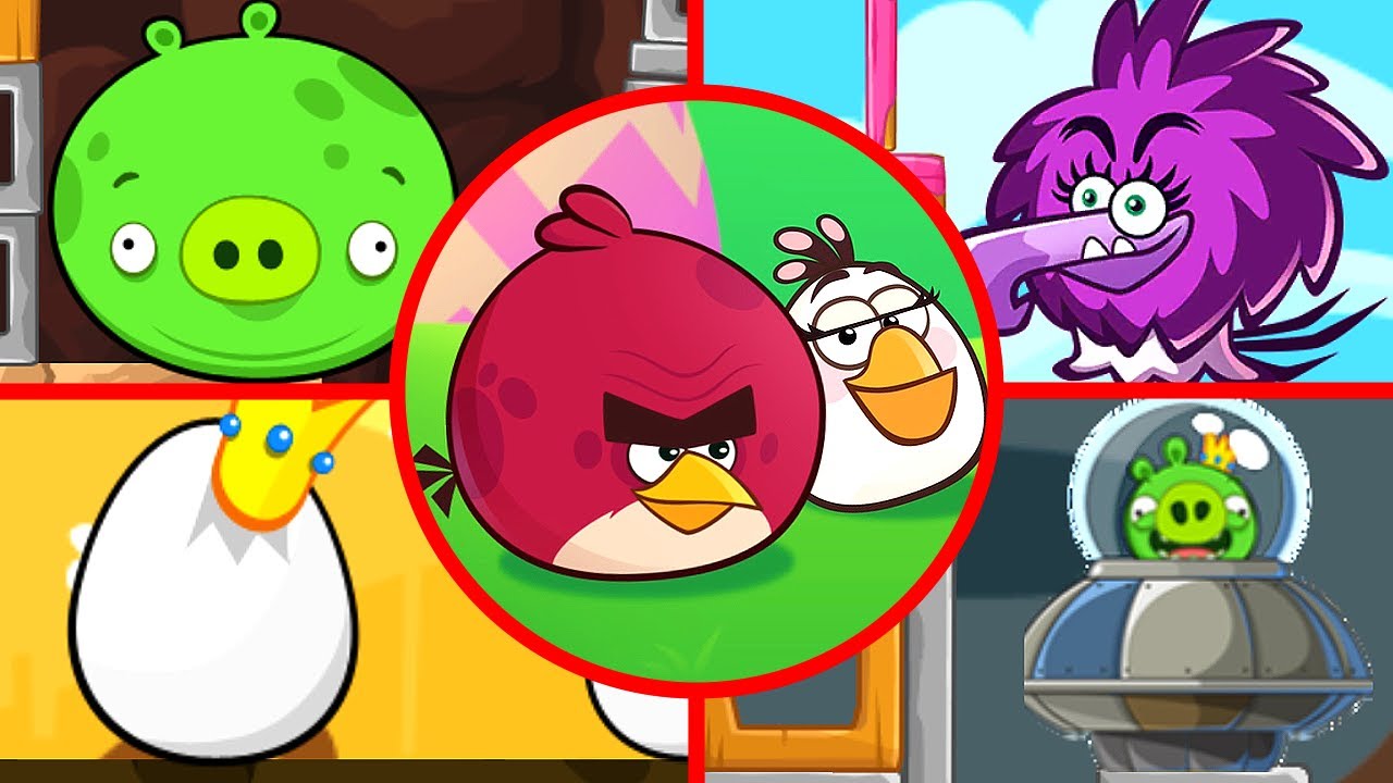 Angry Birds Maker Custom 20 - All Bosses (Boss Fight) - YouTube