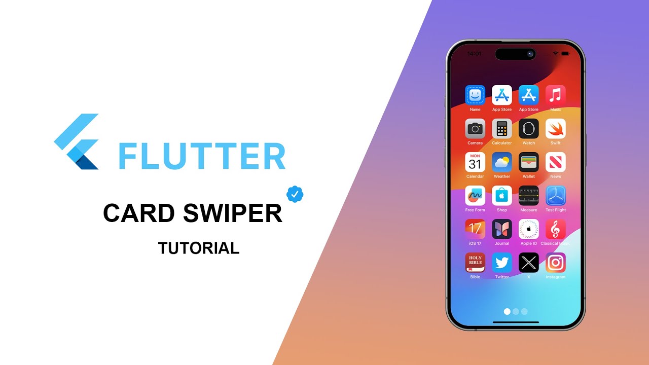 Flutter Card Swiper - YouTube
