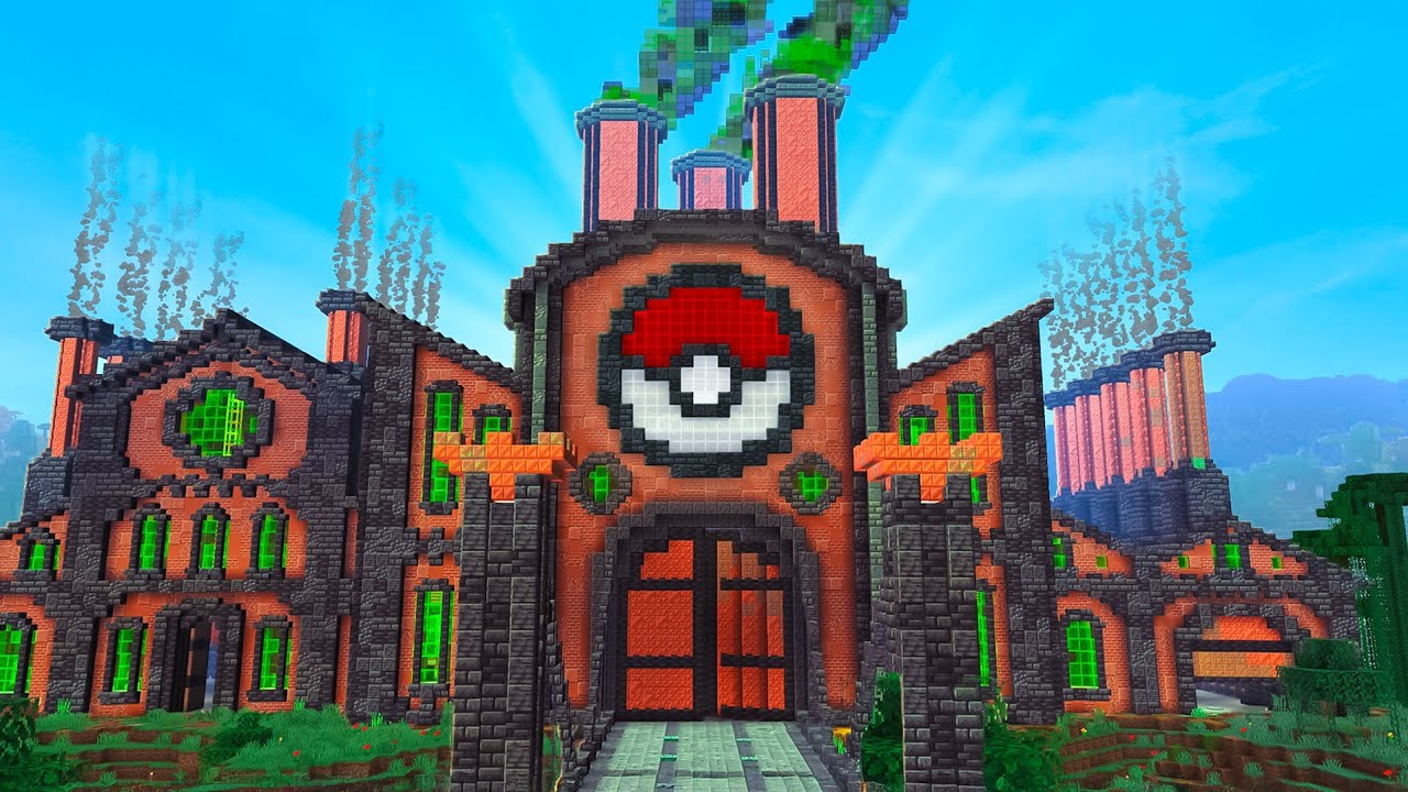 I Built A Pokémon Factory in Minecraft - YouTube