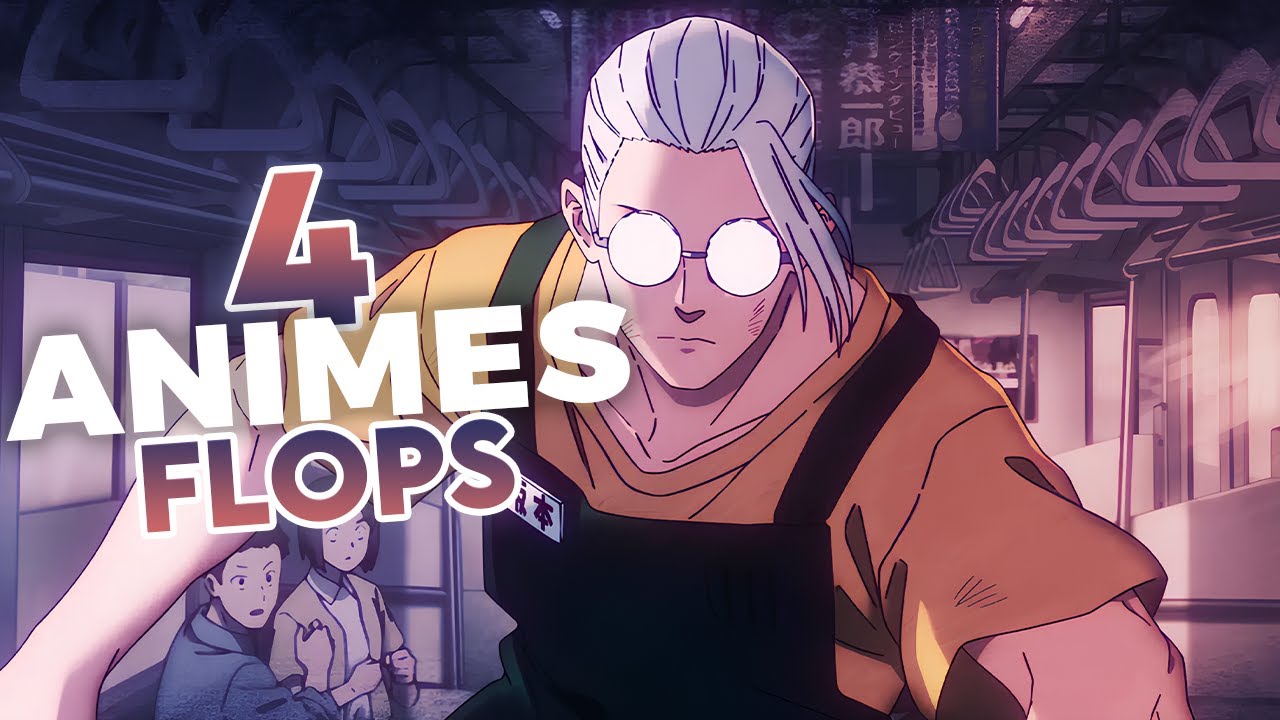 4 ANIMES QUI ONT FLOP EN 2025 ! (déceptions) - YouTube