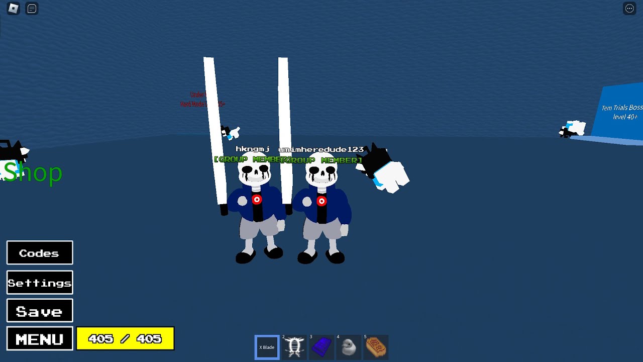 Roblox Undertale 3D Boss Battles | Killer Sans Squad Deating Uf Asgore ...