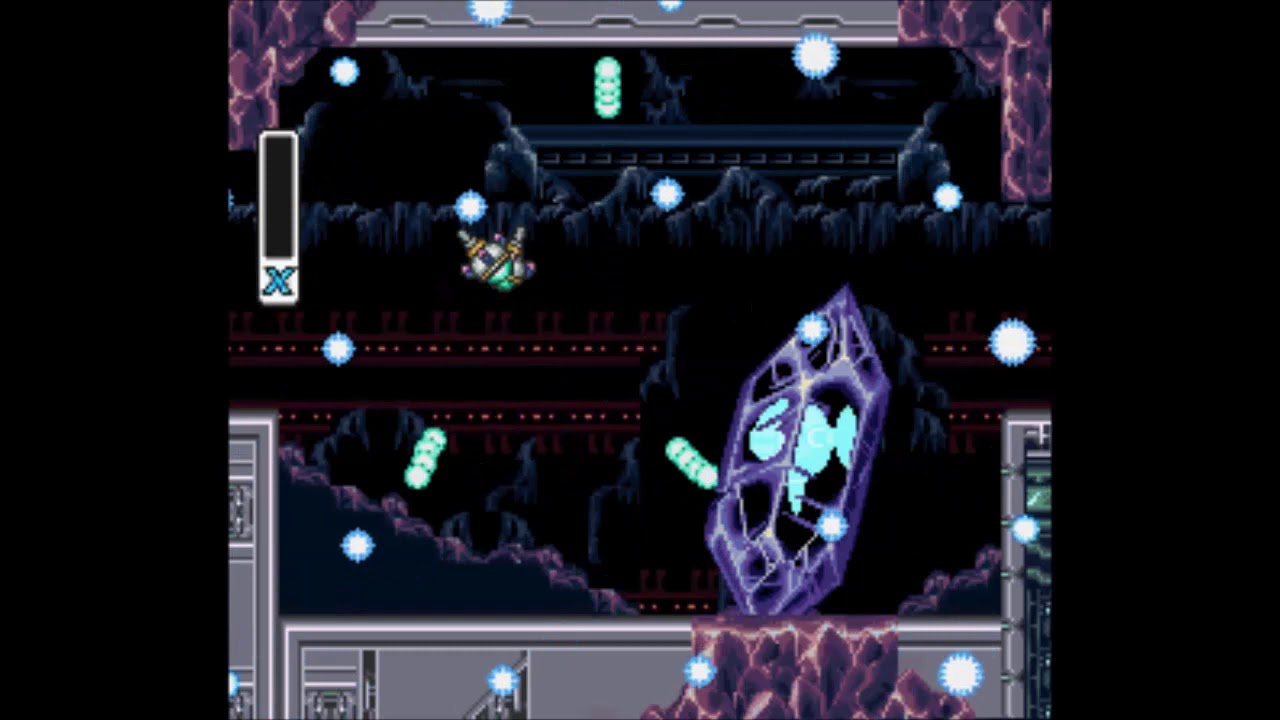 MegaManX2 Crystal Snail Capsule - YouTube